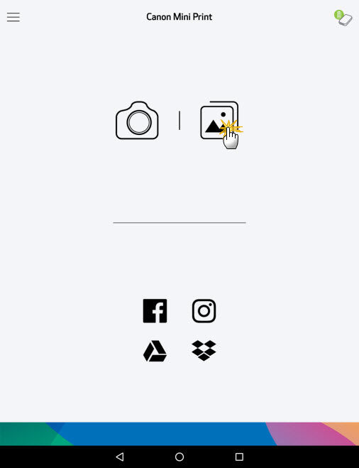 Print a Photo Using the IVY Mini Photo Printer App