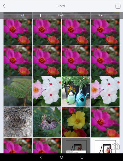 Print a Photo Using the IVY Mini Photo Printer App