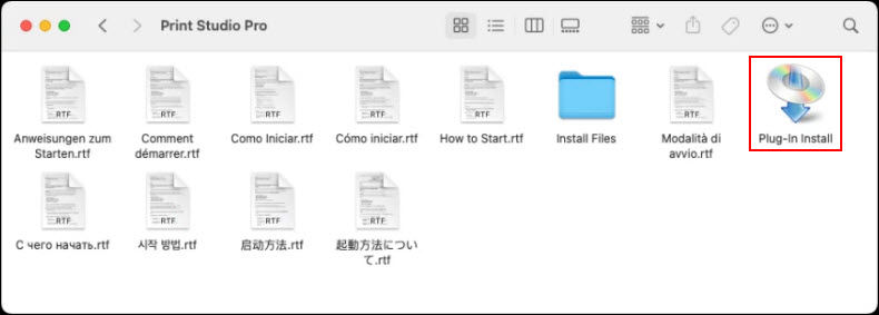 Install Print Studio Pro 2.2.5 or 2.2.6 on a Mac