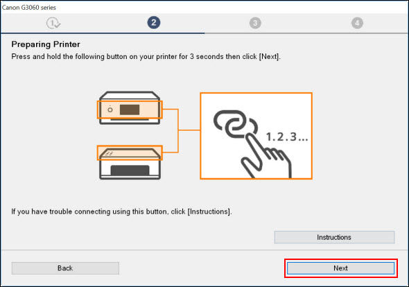 PIXMA G3260 Wireless Setup Using a USB Cable - Windows