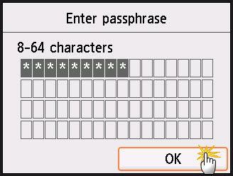 Connect the TS6020 to a Wireless LAN via Manual Connect
