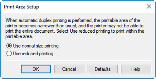 Print on Both Sides of the Paper (Duplex Printing) (Windows) - TR4720