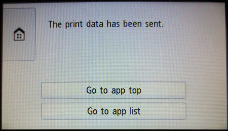 Printing from Google Classroom with the Operation Panel
