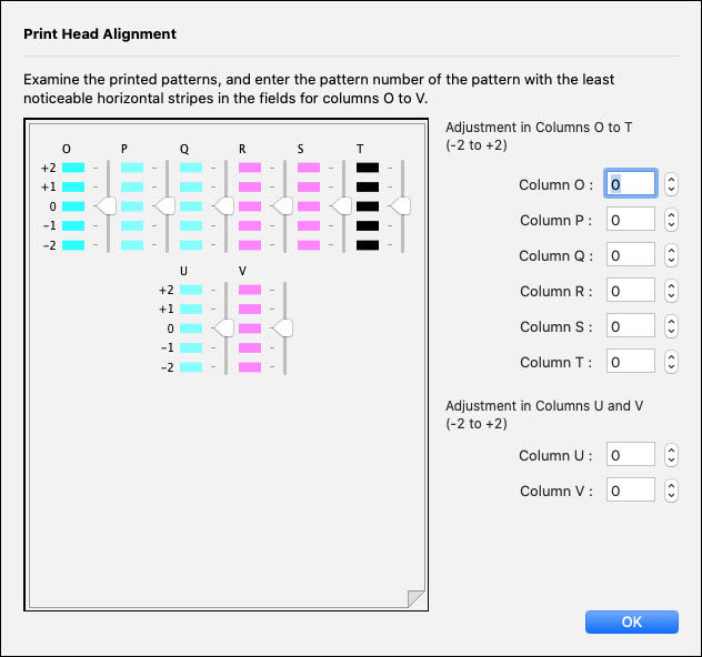 Align the Print Head From a Mac - PIXMA iP100 Printer