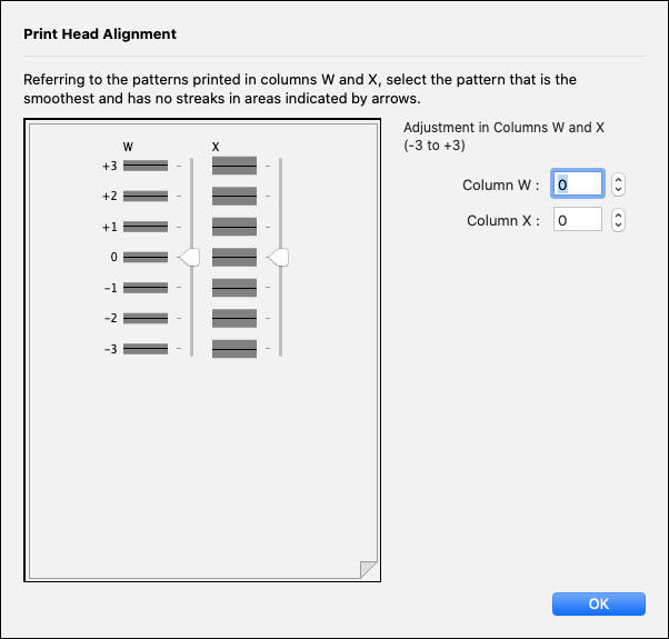 Align the Print Head From a Mac - PIXMA iP100 Printer