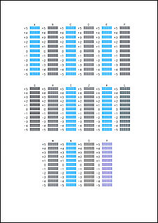 Aligning the Print Head Manually from a Windows PC - G620