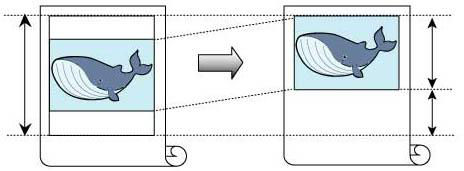 How to print with saved roll paper (no margin for leading and trailing ...