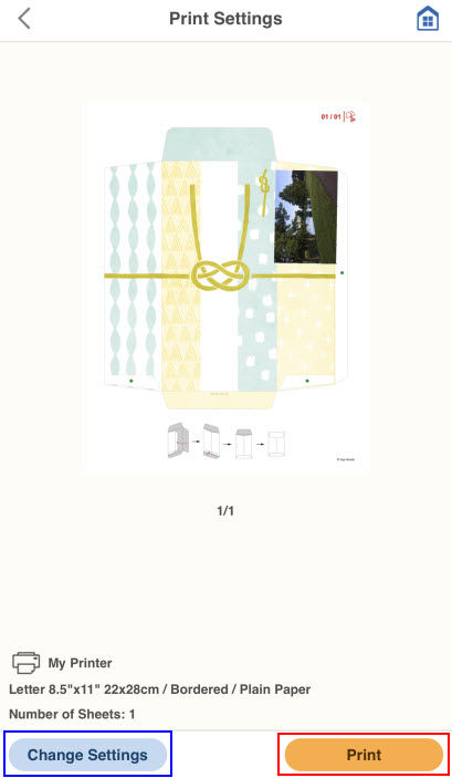 Information on the Canon Creative Park app - iOS