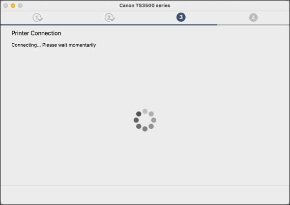 PIXMA TS3500 Series USB Setup - macOS