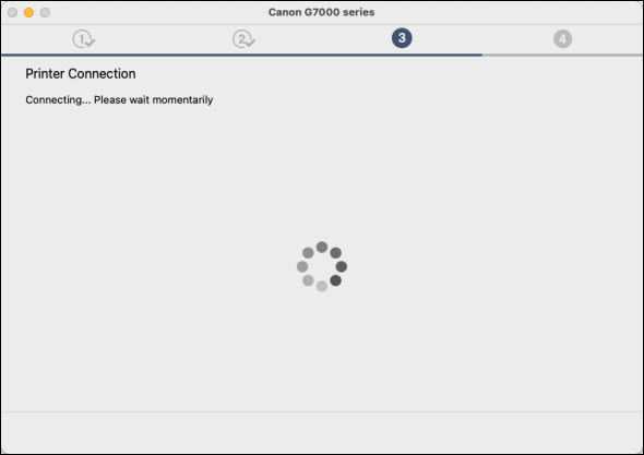 PIXMA G7020 USB Setup - Mac OS
