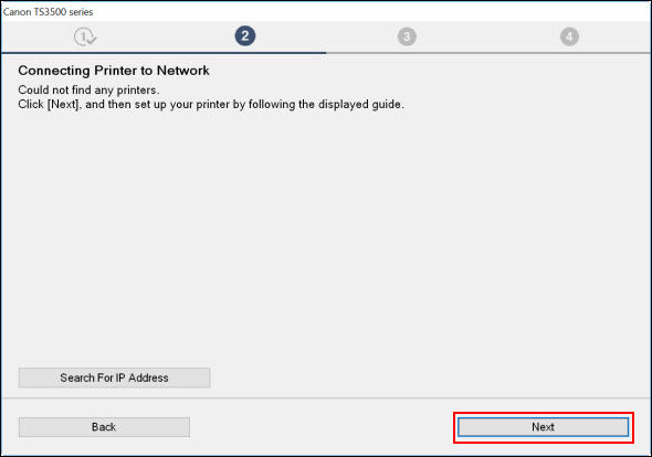 PIXMA TS3500 Series Wireless Setup Using a USB Cable - Windows