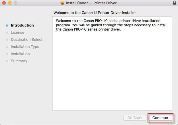 Connect a PRO-100 Wirelessly with a Downloaded Driver (Mac)