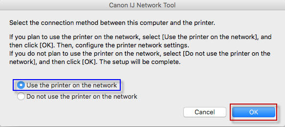 How to Connect the Printer to the Wireless LAN with a Downloaded Driver ...