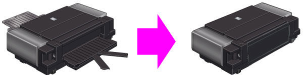 If paper is feeding from the Rear Tray, close the Front Feed paper ...