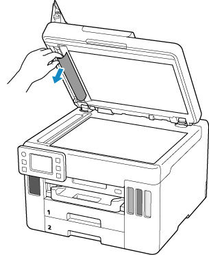 Support Code 2801 Appears (Document Jammed in ADF) - GX7020