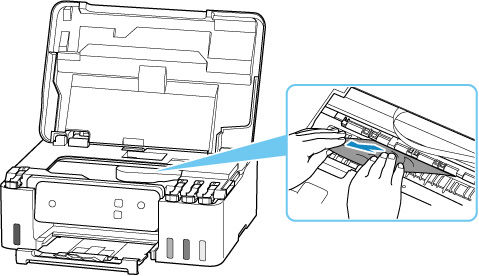 Remove Paper Jammed Inside the Printer - G1230