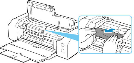 Paper is Jammed Inside the Printer - PRO-200
