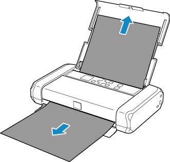 Support Code 1300 Paper is Jammed When Feeding Paper From the Rear Tray - PIXMA TR150