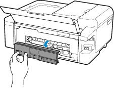 Removing Jammed Paper from the Rear Side - TS9520 / TS9521C