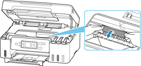 Remove Paper Jammed Inside the Printer - G3270