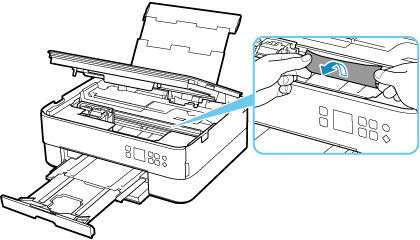 Paper is Jammed Inside the Printer - TS6420