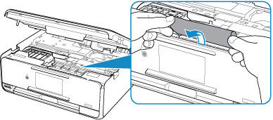 Remove Paper Jammed in the Printer - PIXMA TR150