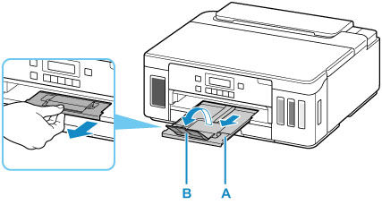 Cleaning Inside the Printer (Bottom Plate Cleaning) - G5020
