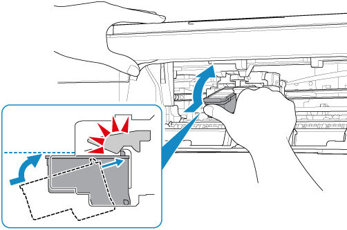 Support Code 168A Appears (FINE Cartridge is Not Installed) - TS3320