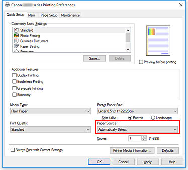 Basic Printing - Windows - G6020