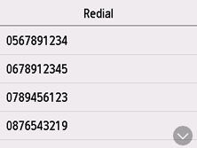 Resending Faxes (Redialing a Busy Number) - GX2020
