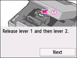 Replace the Print Head - GX3020 / GX4020