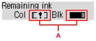 Check the Ink Status on the Operation Panel - TR4720