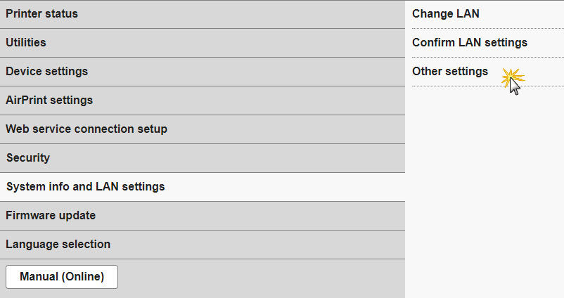 Changing the Name of Your Printer from the Remote UI