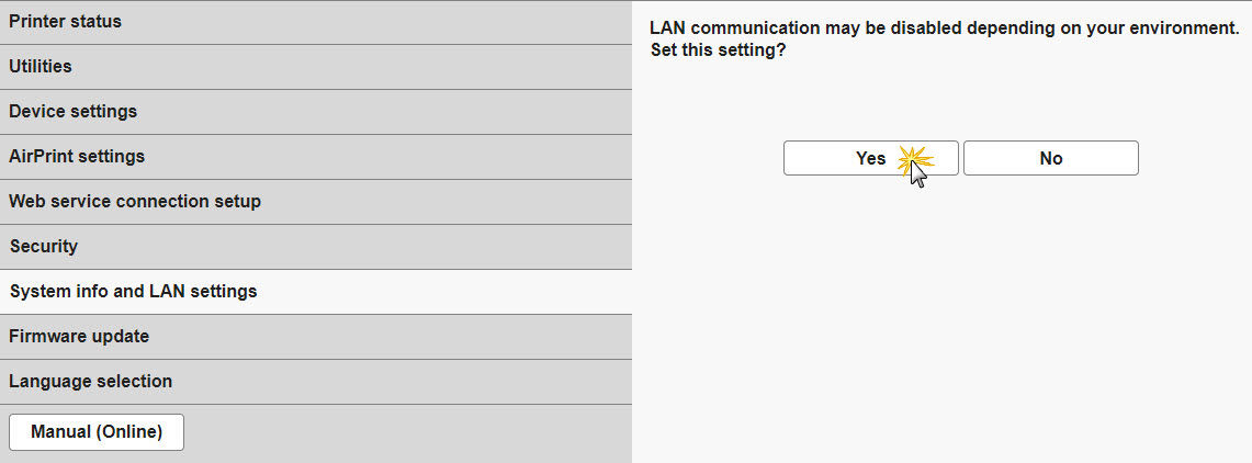 Changing the Name of Your Printer from the Remote UI