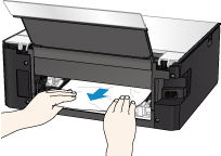 Support Code 1304 Appears - Paper Jammed During Automatic Duplex Printing