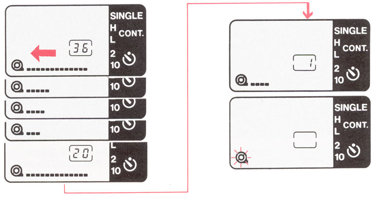 T90 : How to unload a roll of film