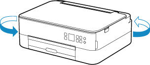 Removing Jammed Paper from the Rear Side - TS6420
