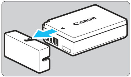 Charging the Battery (EOS Rebel T7)