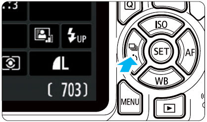 Using the Self-timer (EOS Rebel T7)