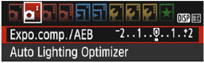 Auto Exposure Bracketing (EOS Rebel T7)