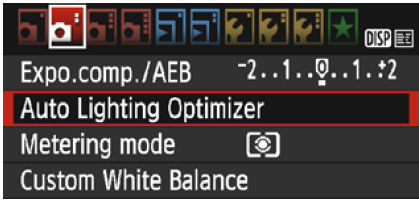 Auto Correction of Brightness and Contrast (EOS Rebel T7)