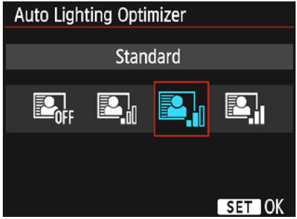 Auto Correction of Brightness and Contrast (EOS Rebel T7)