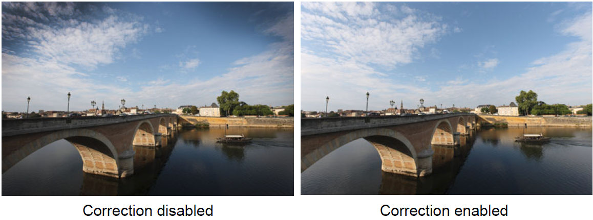 Correcting the Image’s Dark Corners (Vignetting) (EOS Rebel T7)