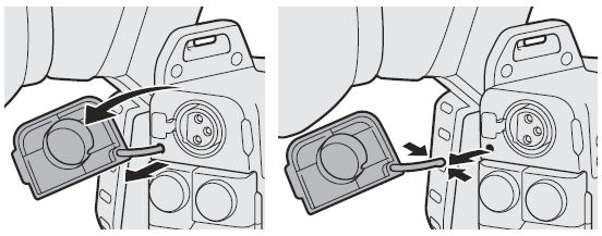 Removing and attaching the Terminal Covers XF705