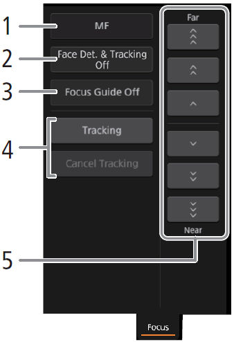 Browser Remote: Controlling the Camcorder from a Network Device XF705 ...