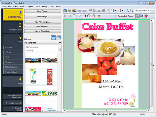 PosterArtist - Creating Posters