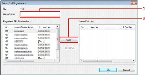 Creating, Changing or Deleting Coded Speed and Group Dials using the ...