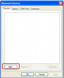 Setting up the printer and computer for printing via Bluetooth ...