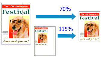 Enlarge or Reduce the Print Size from a Windows PC - MX532