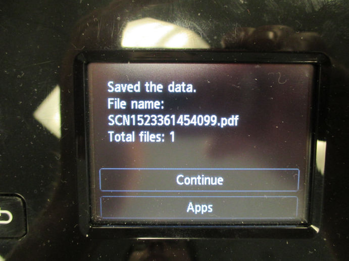 Scanning to a Cloud Service from the Operation Panel of Your Printer